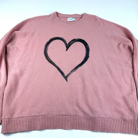 Lauren Moshi | Sweaters | Lauren Moshi Cashmere Heart Sweater | Poshmark